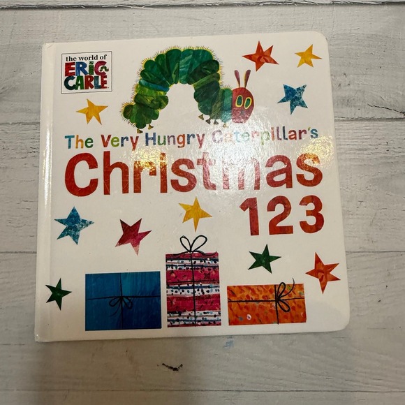 Other | The Very Hungry Caterpillars Christmas 123 By Eric Carle Board ...